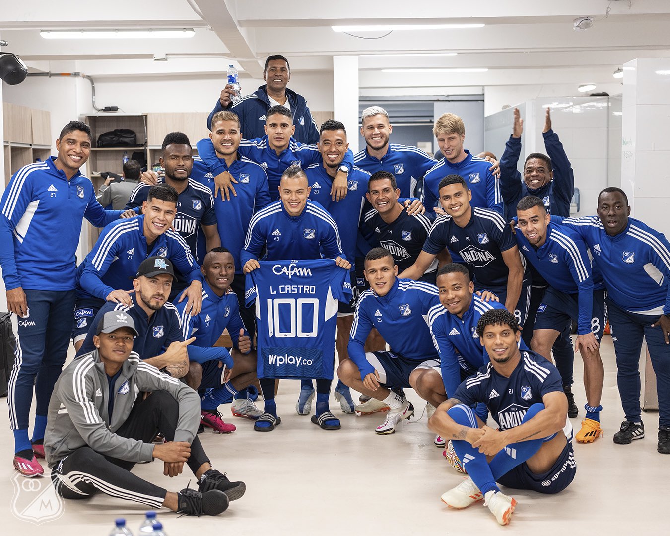 LEO CASTRO SUPERÓ LOS 100 GOLES COMO JUGADOR PROFESIONAL - Millonarios FC